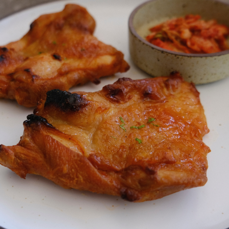 Spicy Korean BBQ Chicken Chop (Leg Meat) (8pcs, 1.2kg) - FIRESTONE BBQ ...